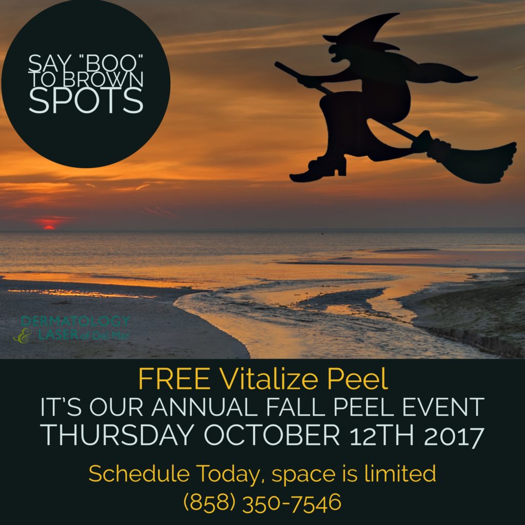 It’s Time For Our Annual Fall Peel Event!